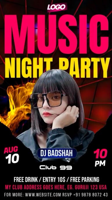 Party Social Template | PosterMyWall