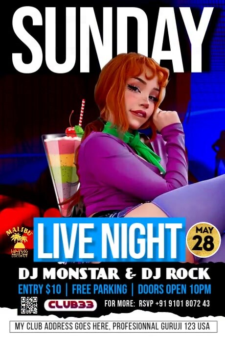 Party Social Template | PosterMyWall