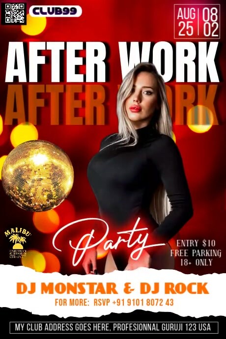 Copy of Party Social Media Ads (10) | PosterMyWall