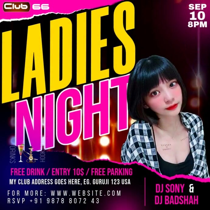 Party Social Media Ads Template | PosterMyWall