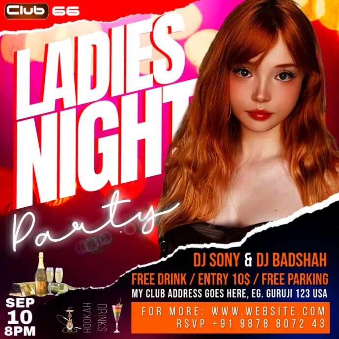 Copy of Party Social Media Ads | PosterMyWall