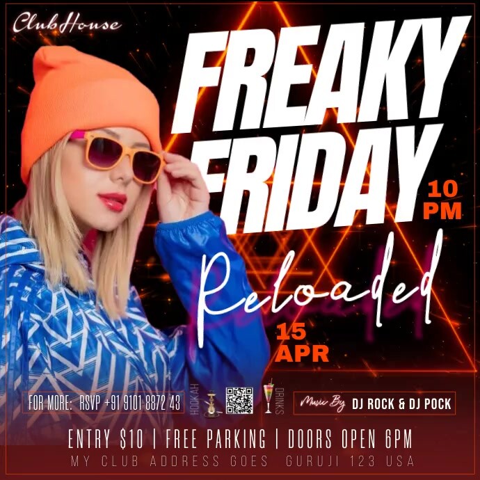 party social media post Template | PosterMyWall