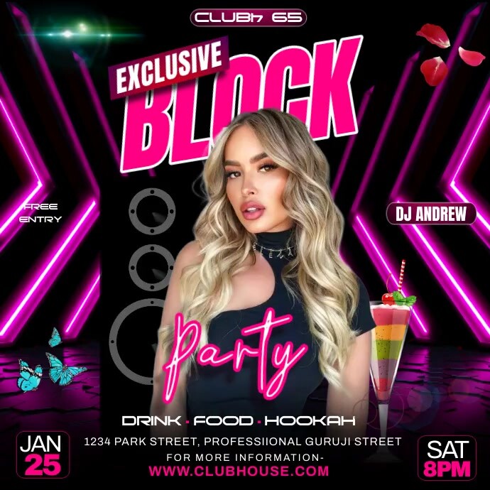 party social media post Template | PosterMyWall