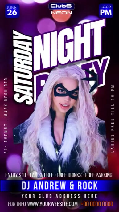 party social media post Templat | PosterMyWall