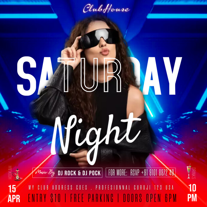 party social media post Template | PosterMyWall