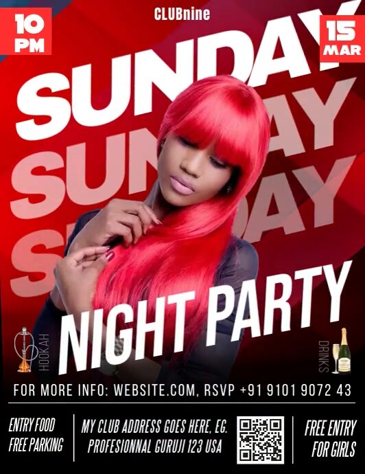 party social media post Template | PosterMyWall