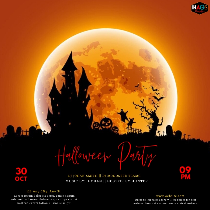 PARTY SQAURE.E Template | PosterMyWall