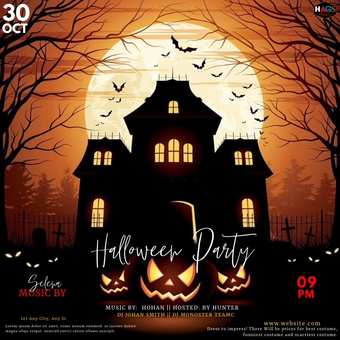 PARTY SQUARE.E Template | PosterMyWall