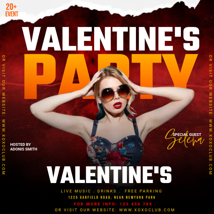 PARTY SQUARE.E Template | PosterMyWall