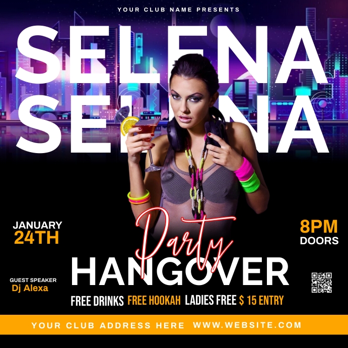 PARTY SQUARE.E Template | PosterMyWall