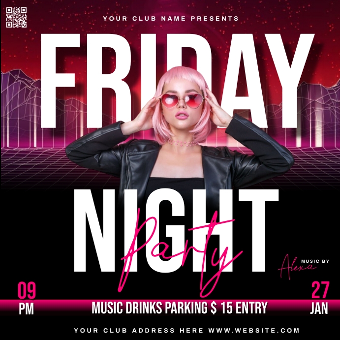 PARTY SQUARE.E Template | PosterMyWall