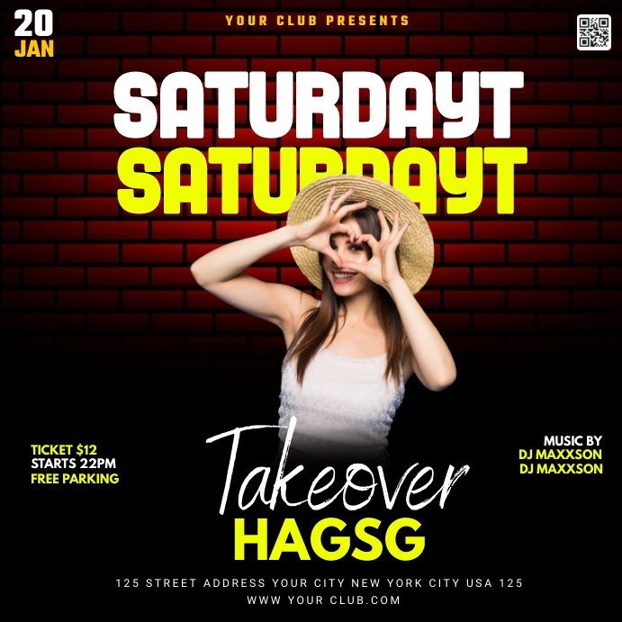 PARTY SQUARE.E Template | PosterMyWall