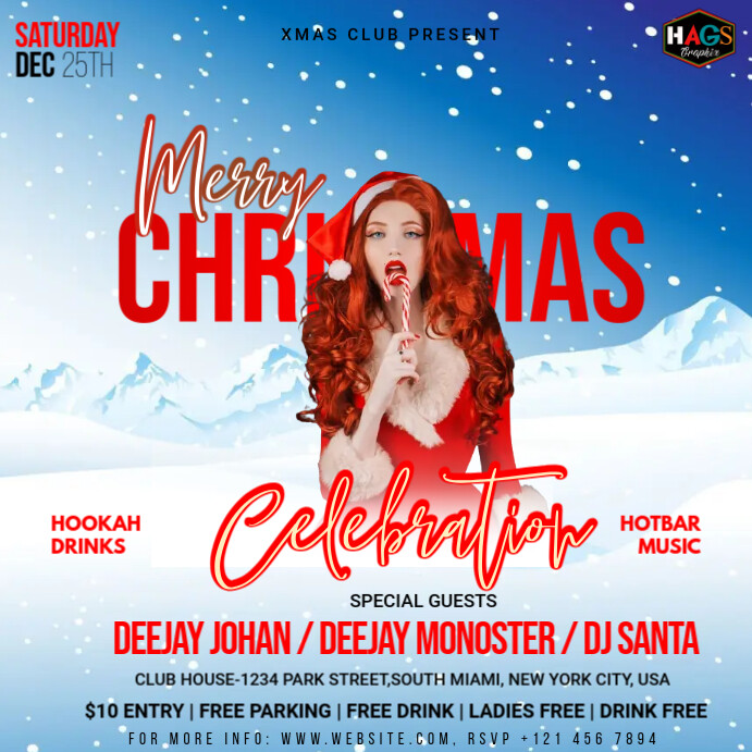 PARTY SQUARE.E Template | PosterMyWall