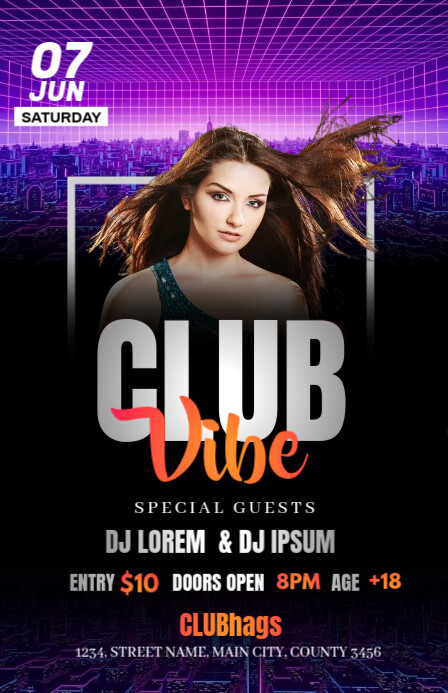 PARTY TABLOID.E Template | PosterMyWall