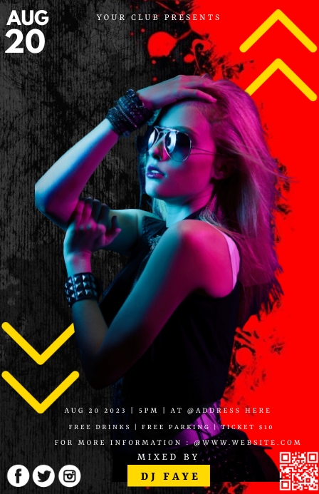 PARTY TABLOID.E Template | PosterMyWall