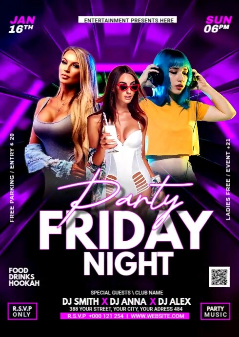 PARTY TAKEOVER Template | PosterMyWall