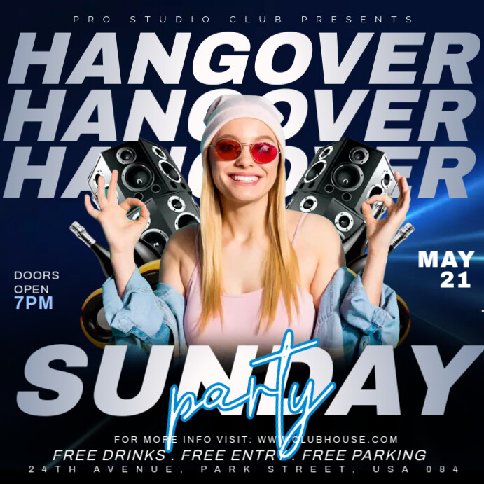 PARTY TEMP.A Template | PosterMyWall