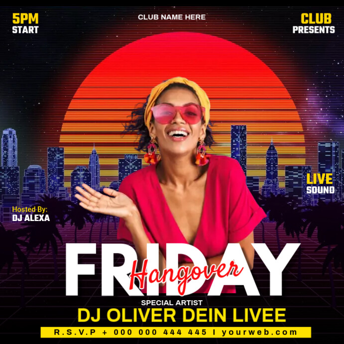 Plantilla de PARTY TEMP.A | PosterMyWall