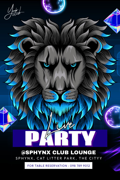 party template | PosterMyWall