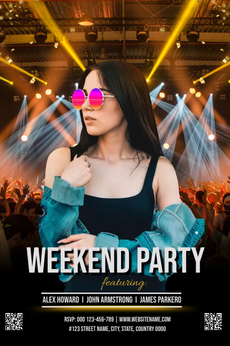 Modèle party template | PosterMyWall