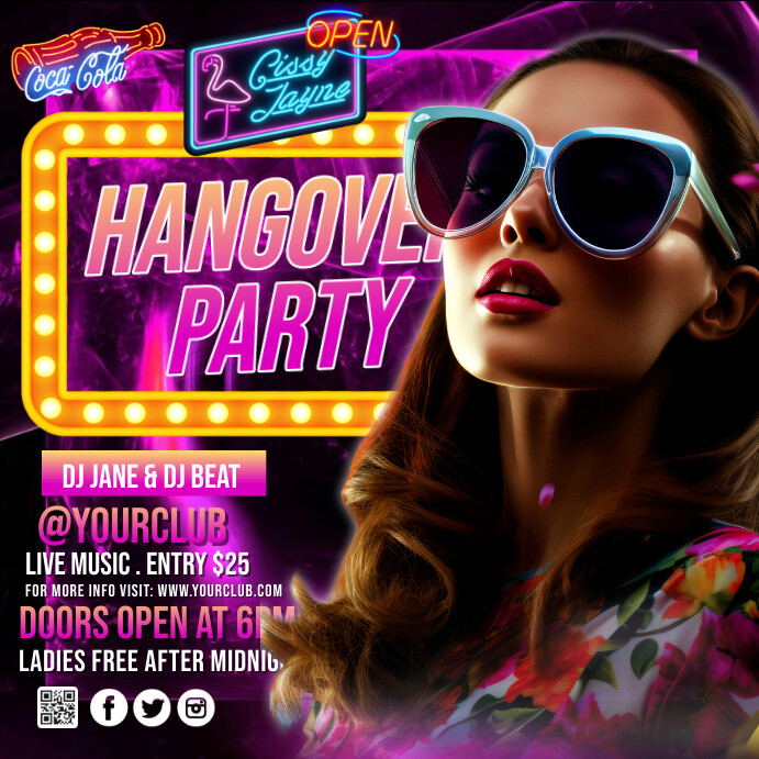 PARTY TEMPLATE | PosterMyWall