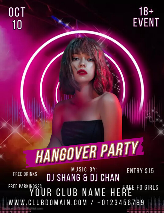 Copia de PARTY TEMPLATE.C | PosterMyWall