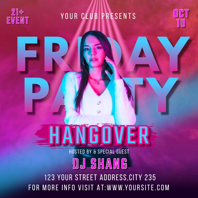 Copy of PARTY TEMPLATE.C | PosterMyWall