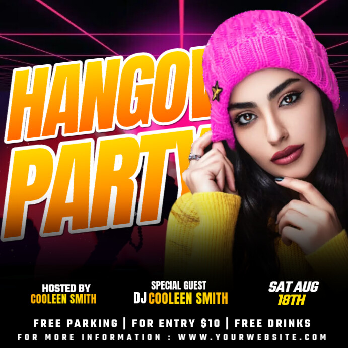 Copy of PARTY TEMPLATE.E | PosterMyWall