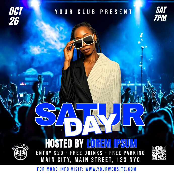 PARTY TEMPLATE.E | PosterMyWall