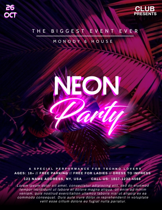 Template Pesta.e | PosterMyWall