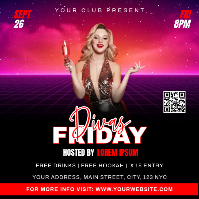 PARTY TEMPLATES.R | PosterMyWall