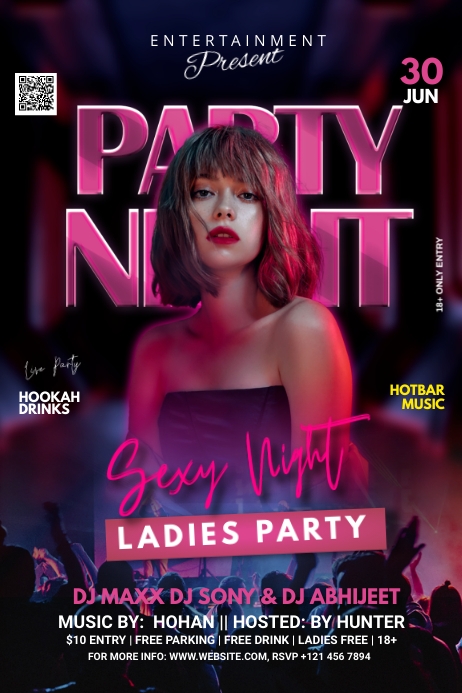Copy of Party time Flyer | PosterMyWall
