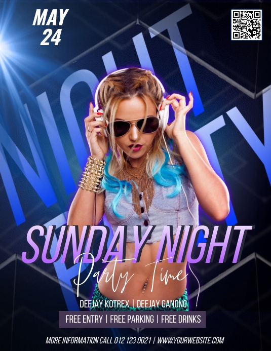 Copy of Party Time Flyers | PosterMyWall