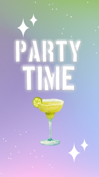 Party Time Instagram story Template | PosterMyWall