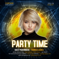 Party Time Template | PosterMyWall