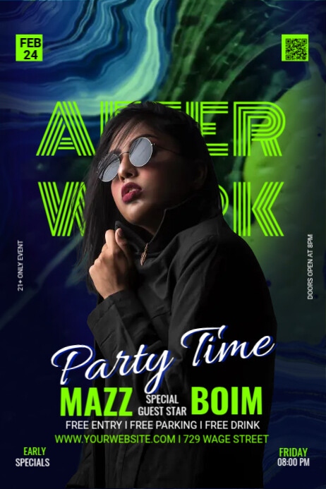 Party Time Template | PosterMyWall