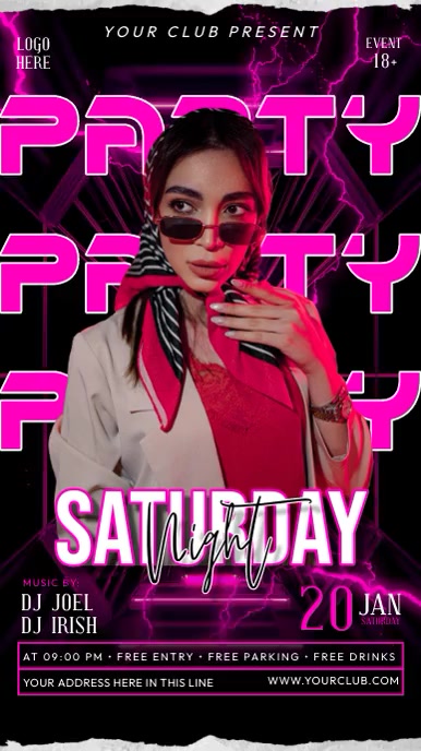 Party Video Ads Template | PosterMyWall