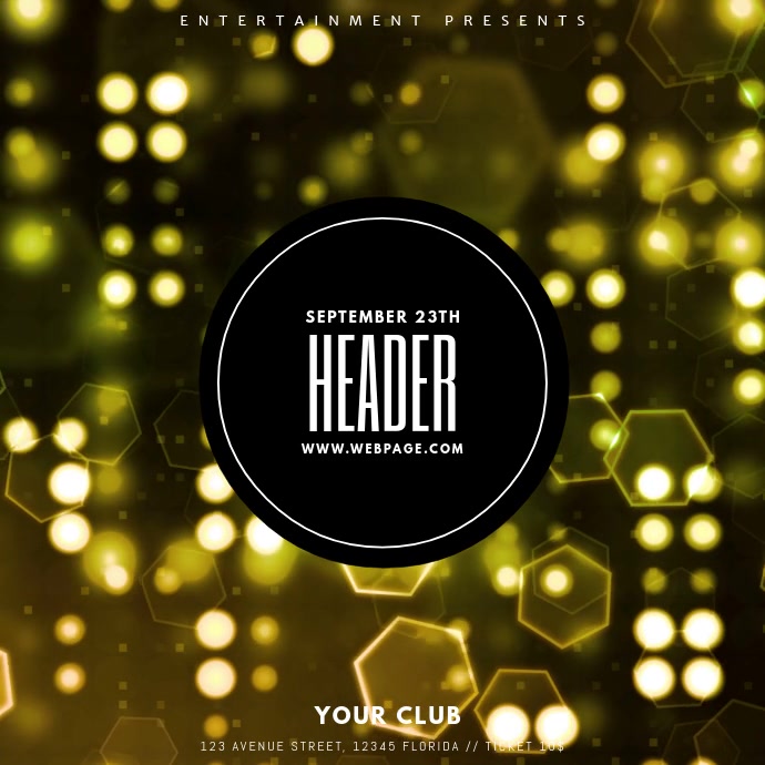 Party video template | PosterMyWall