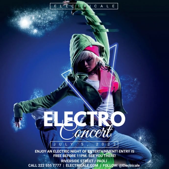 PARTY VIDEO TEMPLATE.R | PosterMyWall