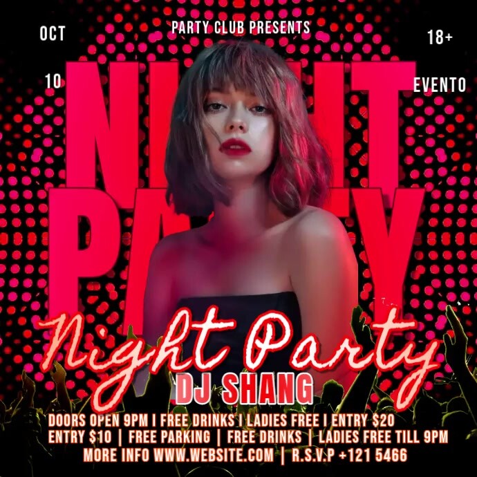 PARTY VIDEO.C Template | PosterMyWall