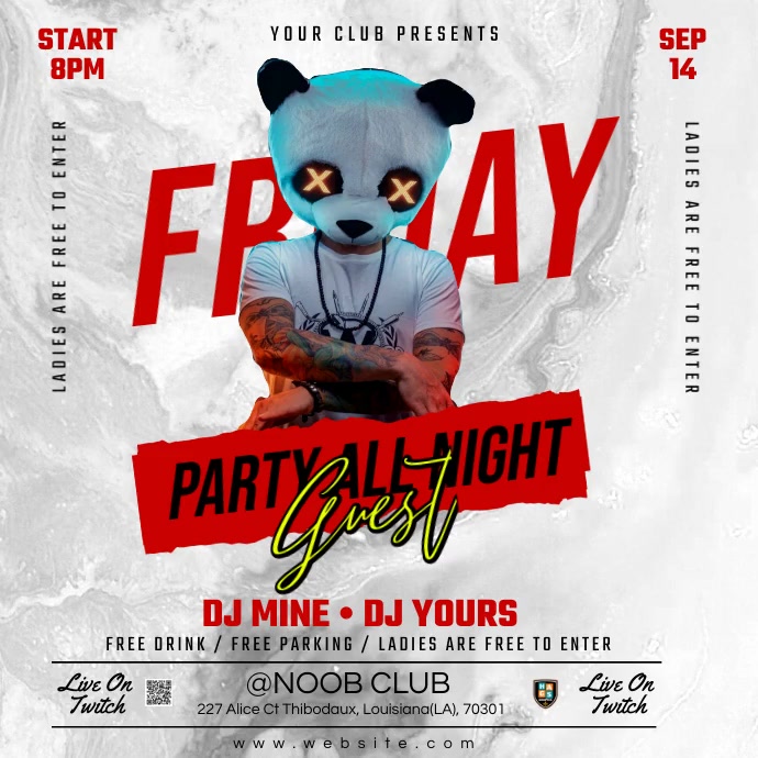 Copy of PARTY VIDEO.C | PosterMyWall