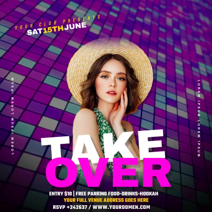 Copy of PARTY VIDEO.E | PosterMyWall