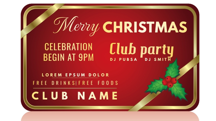 party visit card Template | PosterMyWall