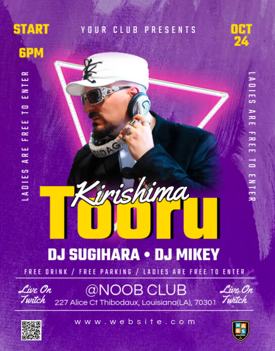 PARTY WALLBOARD.C Template | PosterMyWall