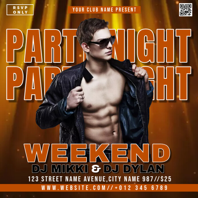 Copy of Party Weekend | PosterMyWall