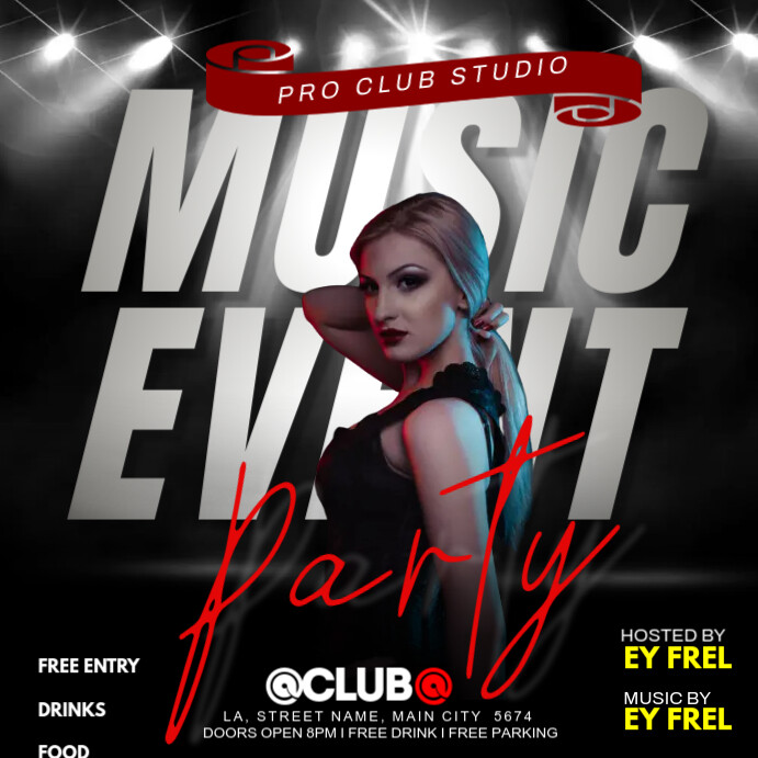 PARTY.A Template | PosterMyWall