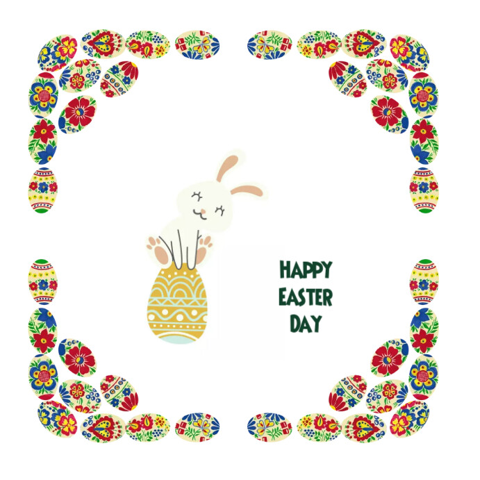 Plantilla de Easter | PosterMyWall