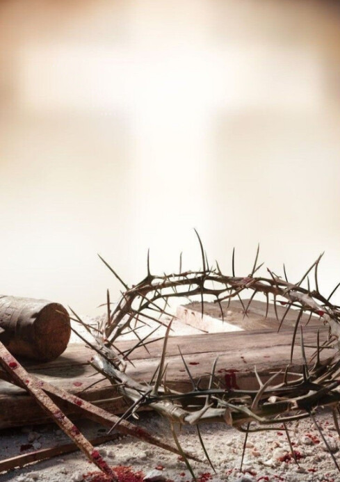 Passion of Christ background design Template | PosterMyWall