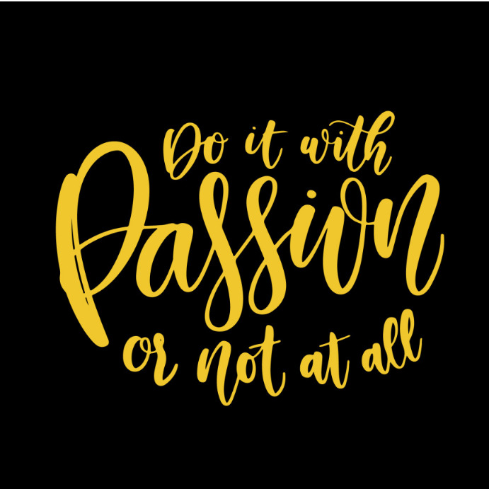 PASSION POST Template | PosterMyWall