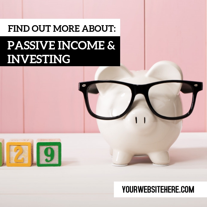 Passive Income Instagram Post Template | PosterMyWall